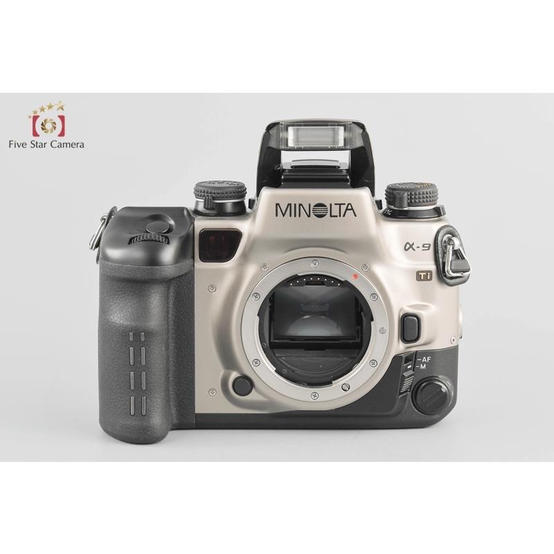 【開封未使用品】MINOLTA ミノルタ α-9 Ti フィルム一眼レフカメラ :minolta-a9-ti-0929-:中古カメラのファイブ ...