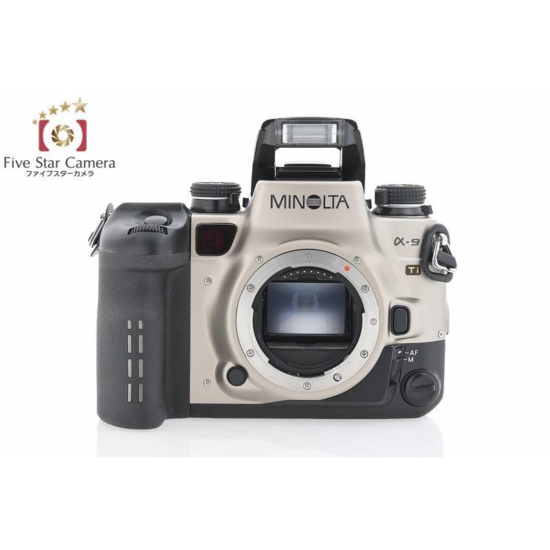 コニカミノルタ 【中古】MINOLTA ミノルタ α-9 Ti フィルム一眼レフカメラ : 中古カメラのファイブスターカメラ - 通販 ...
