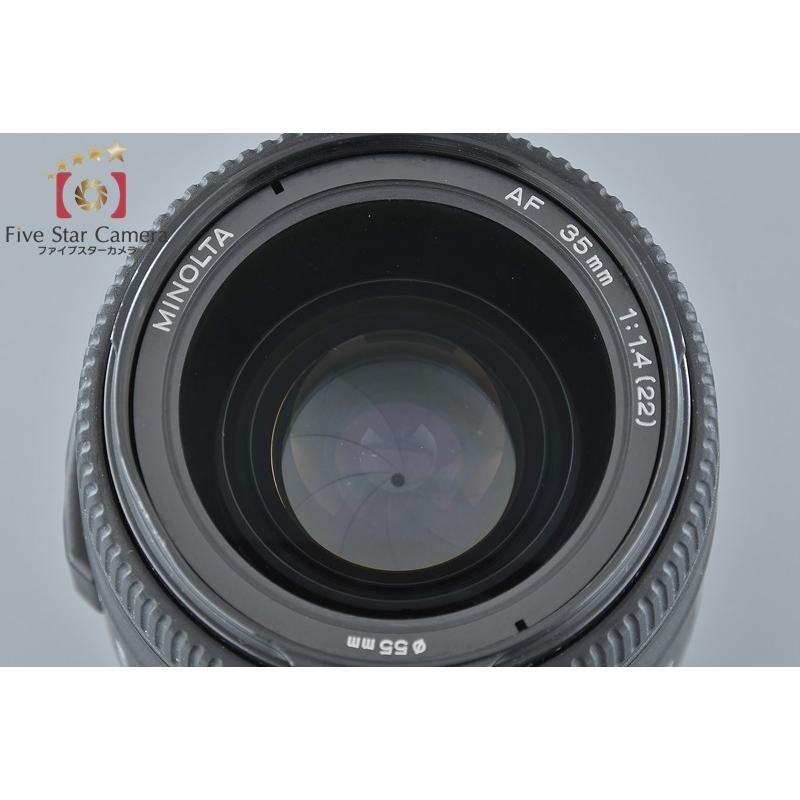 【中古】MINOLTA ミノルタ AF 35mm f/1.4 G New : minolta-af-3514-new-0609- : 中古 ...