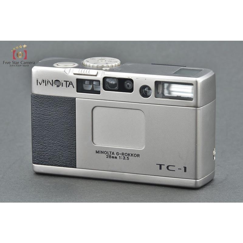 【中古】MINOLTA ミノルタ TC-1 コンパクトフィルムカメラ :minolta-tc-1-body-0217:中古カメラのファイブ ...