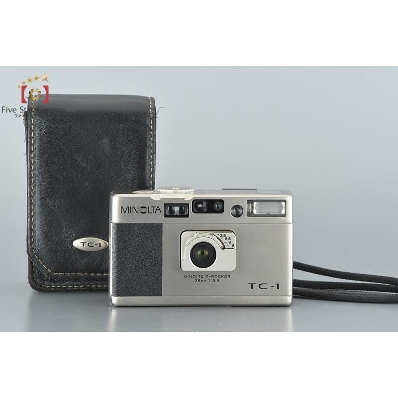 コニカミノルタ 【中古】MINOLTA ミノルタ TC-1 コンパクトフィルムカメラ : 中古カメラのファイブスターカメラ - 通販 ...
