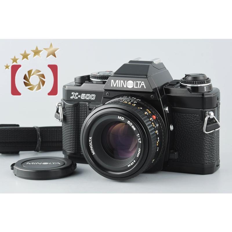 コニカミノルタ（KONICA MINOLTA） 【中古】MINOLTA ミノルタ X-500 + MD 50mm f/1.7 : 中古カメラの ...