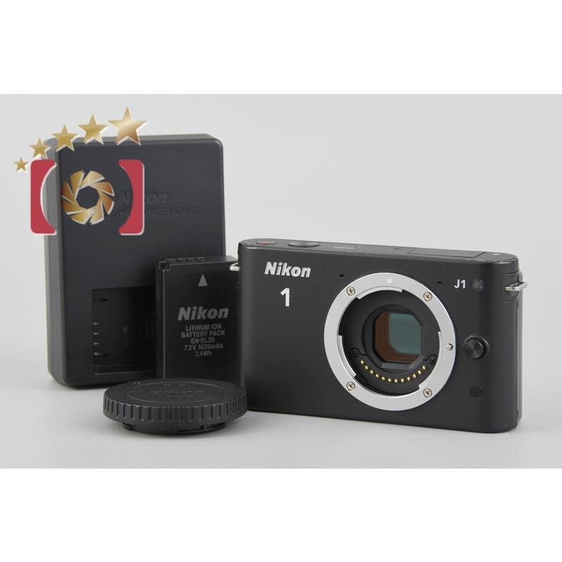 【中古】Nikon ニコン 1 J1 ブラック ミラーレス一眼カメラ : nikon-1-j1-bk-0107-1- : 中古カメラのファイブスターカメラ - 通販 - Yahoo!ショッピング