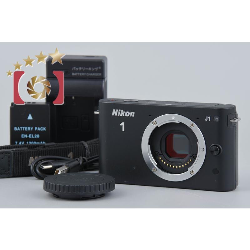 【中古】Nikon ニコン 1 J1 ブラック ミラーレス一眼カメラ シャッター回数僅少 : nikon-1-j1-bk-1101-1- : 中古カメラのファイブスターカメラ - 通販 ...