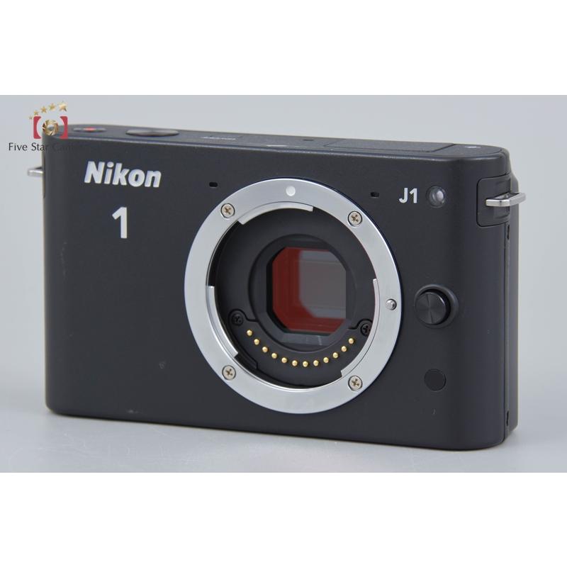 【中古】Nikon ニコン 1 J1 ブラック ミラーレス一眼カメラ シャッター回数僅少 : nikon-1-j1-bk-1101-1- : 中古カメラのファイブスターカメラ - 通販 ...