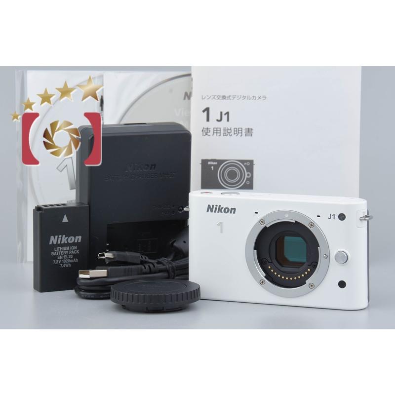 ニコン 【中古】Nikon 1 J1 ホワイト ミラーレス一眼カメラ シャッター回数僅少 : 中古カメラのファイブスターカメラ - 通販 - Yahoo!ショッピング