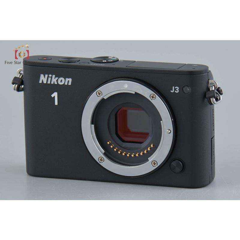 ニコン 【中古】Nikon 1 J3 ブラック ミラーレス一眼カメラ シャッター回数僅少 : 中古カメラのファイブスターカメラ - 通販 - Yahoo!ショッピング
