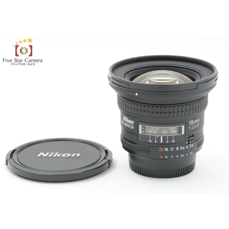 ニコン（Nikon） 【中古】Nikon AF NIKKOR 18mm f/2.8 D : 中古カメラのファイブスターカメラ - 通販 ...