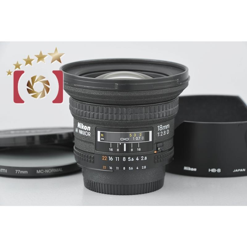 ニコン（Nikon） 【中古】Nikon AF NIKKOR 18mm f/2.8 D : 中古カメラのファイブスターカメラ - 通販 ...
