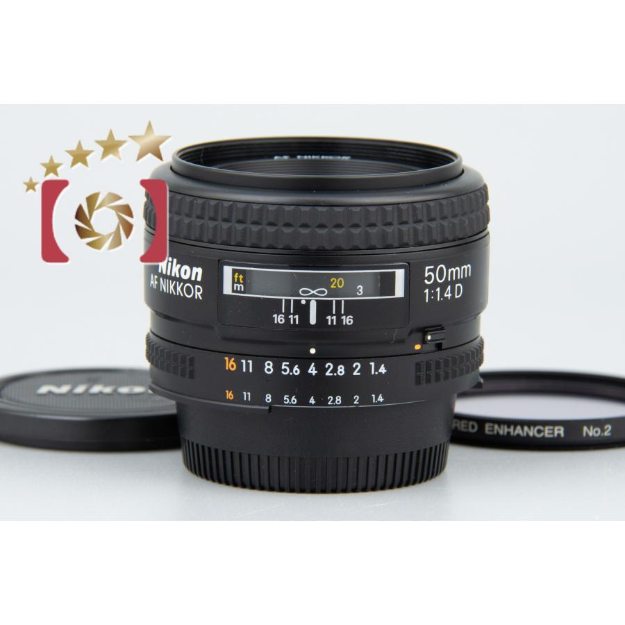 ニコン 【中古】Nikon AF NIKKOR 50mm f/1.4 D : 中古カメラのファイブスターカメラ - 通販 - Yahoo!ショッピング
