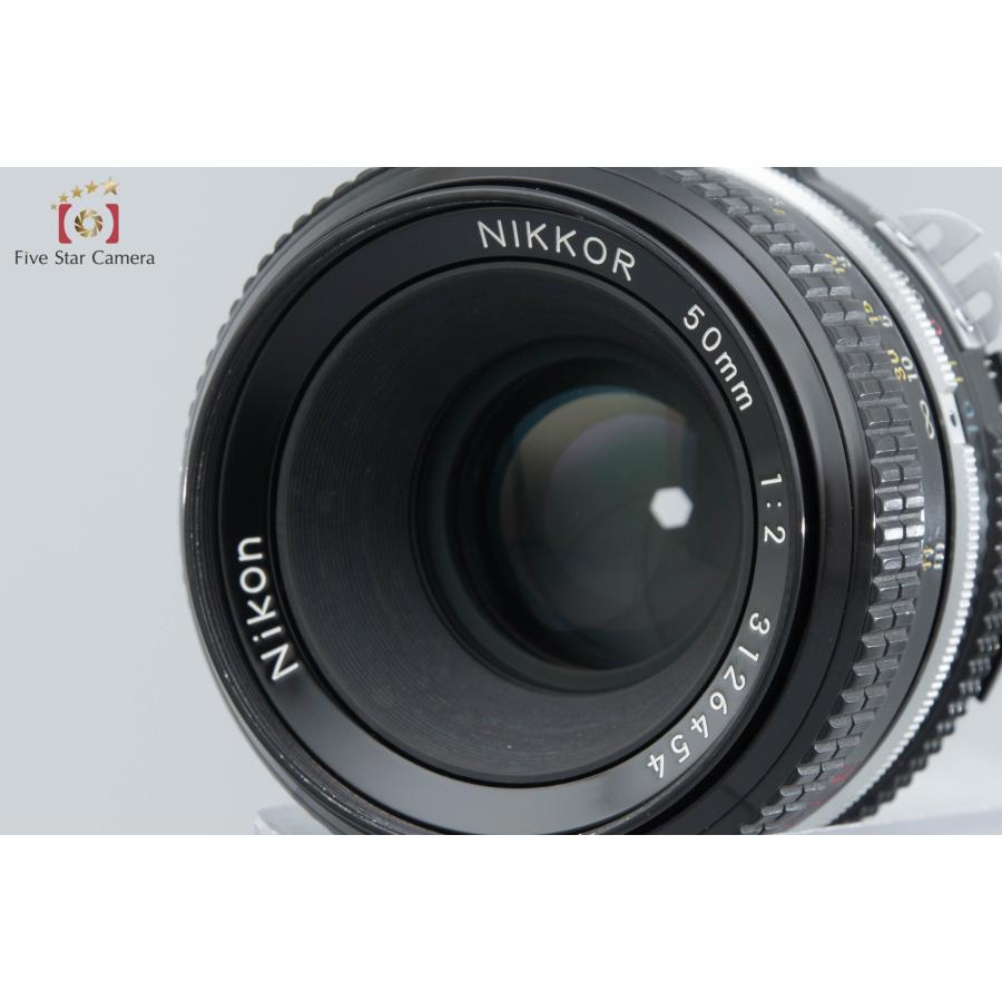 【中古】Nikon ニコン Ai NIKKOR 50mm f/2 SAMPLE 希少品 : nikon-ai-nikkor-502-sample-1008- : 中古カメラのファイブスター ...