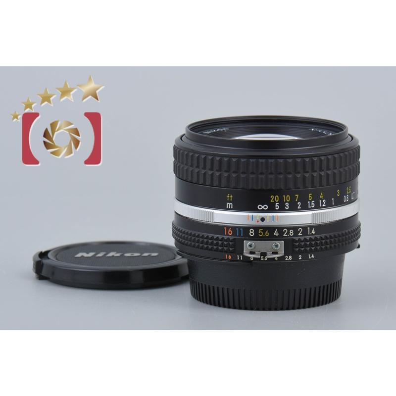 ニコン 【中古】Nikon Ai-S NIKKOR 50mm f/1.4 : 中古カメラのファイブスターカメラ - 通販 - Yahoo!ショッピング