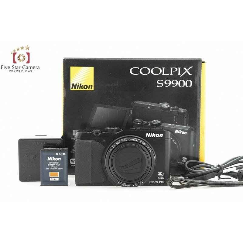 COOLPIX 【中古】Nikon ニコン S9900 ブラック コンパクトデジタルカメラ : 中古カメラのファイブスターカメラ - 通販 ...