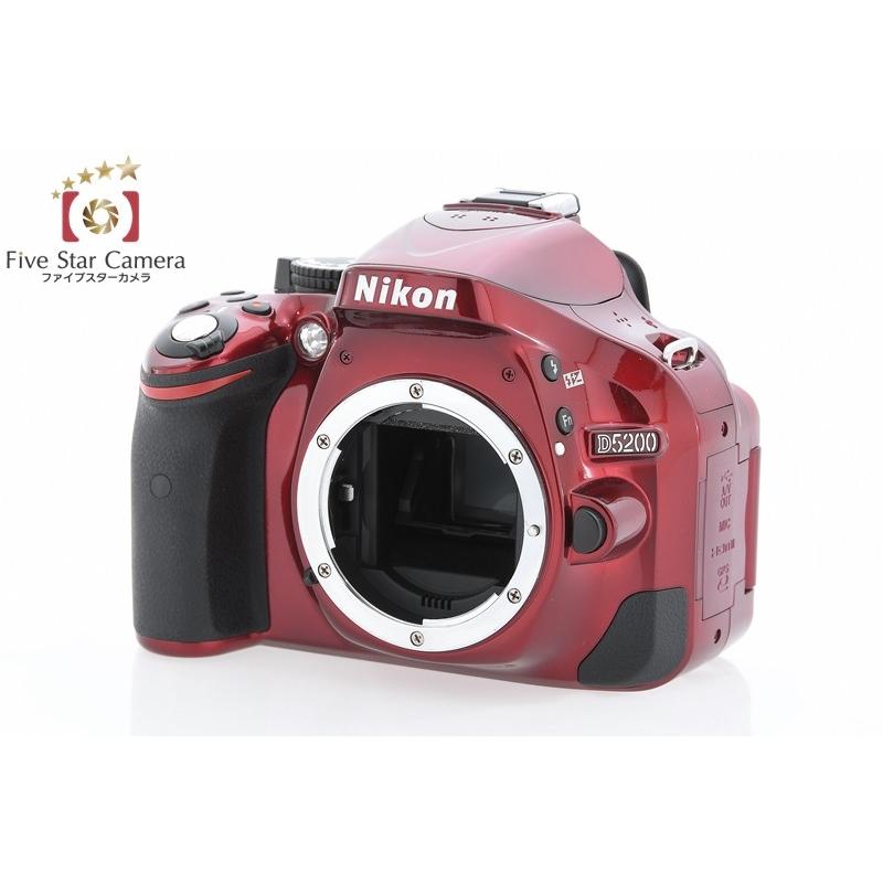 ニコン（Nikon） 【中古】Nikon D5200 レッド デジタル一眼レフカメラ : 中古カメラのファイブスターカメラ - 通販 ...