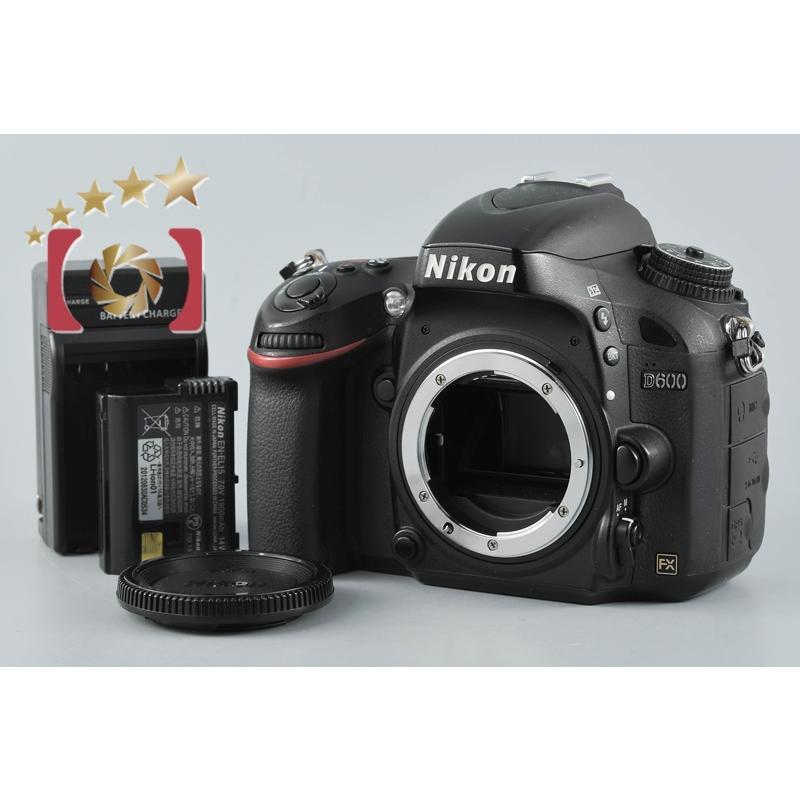 ニコン 【中古】Nikon D600 デジタル一眼レフカメラ : 中古カメラのファイブスターカメラ - 通販 - Yahoo!ショッピング