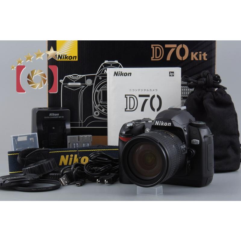 【中古】Nikon ニコン D70 ＋ AF-S DX NIKKOR 18-70mm f/3.5-4.5 G ED 元箱付き : nikon-d70-1870-lenskit-1204-2 ...