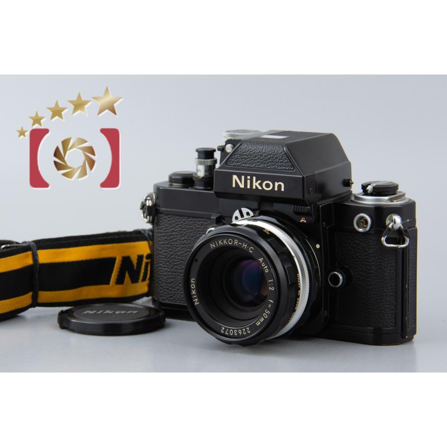ニコン 【中古】Nikon F2 フォトミック A ブラック + NIKKOR-H.C Auto 50mm f/2 Ai改 : 中古カメラのファイブスターカメラ - 通販 - Yahoo!ショッピング