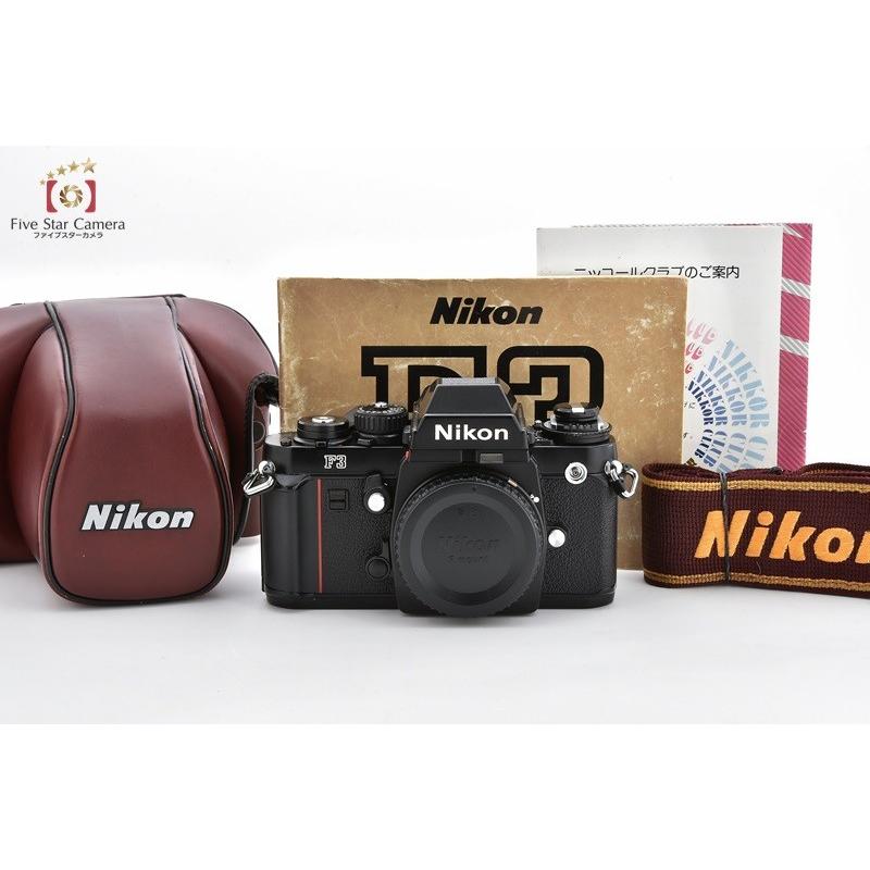 【中古】Nikon ニコン F3 アイレベル フィルム一眼レフカメラ : nikon-f3-case-1104 : 中古カメラのファイブスター ...