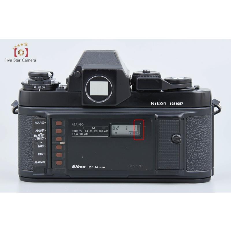 ニコン 【中古】Nikon F3 アイレベル MF-14 データバック付属 : 中古カメラのファイブスターカメラ - 通販 - Yahoo!ショッピング