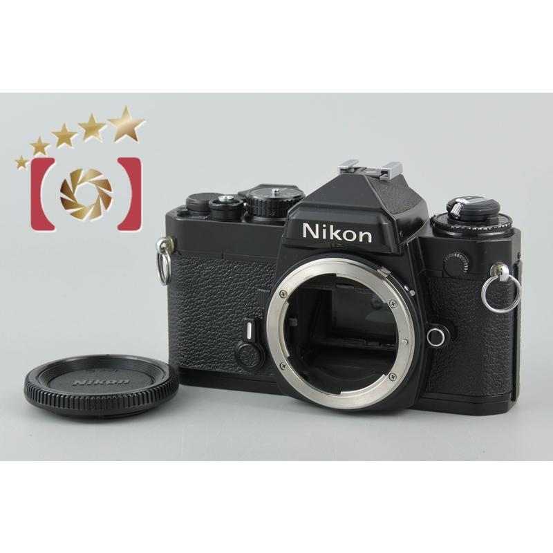 ニコン 【中古】Nikon FE ブラック フィルム一眼レフカメラ : 中古カメラのファイブスターカメラ - 通販 - Yahoo!ショッピング