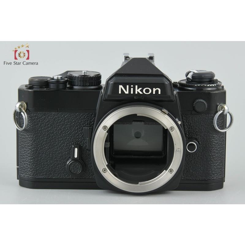 ニコン 【中古】Nikon FE ブラック フィルム一眼レフカメラ : 中古カメラのファイブスターカメラ - 通販 - Yahoo!ショッピング