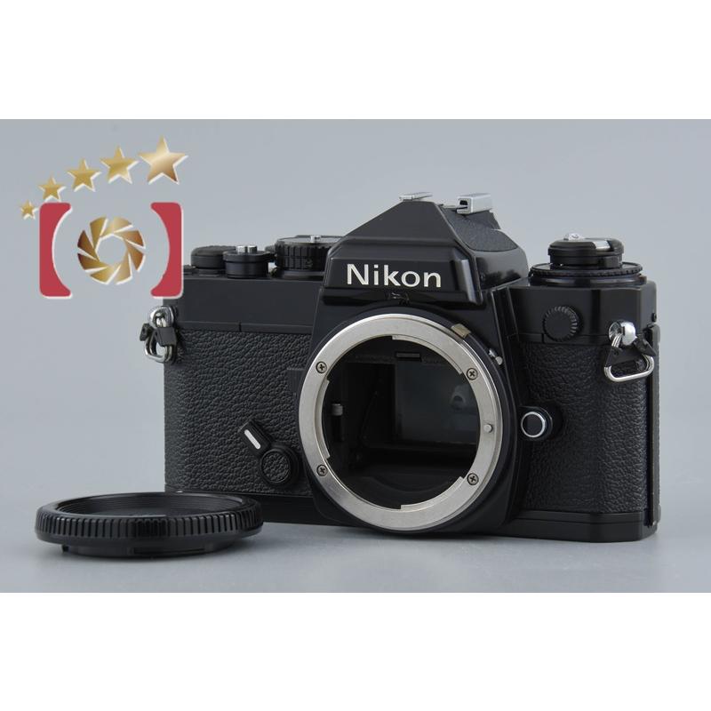 ニコン 【中古】Nikon FE ブラック フィルム一眼レフカメラ : 中古カメラのファイブスターカメラ - 通販 - Yahoo!ショッピング