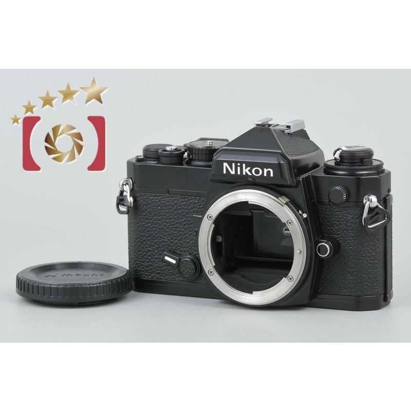 ニコン 【中古】Nikon FE ブラック フィルム一眼レフカメラ : 中古カメラのファイブスターカメラ - 通販 - Yahoo!ショッピング