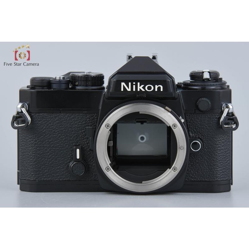 ニコン 【中古】Nikon FE ブラック フィルム一眼レフカメラ : 中古カメラのファイブスターカメラ - 通販 - Yahoo!ショッピング