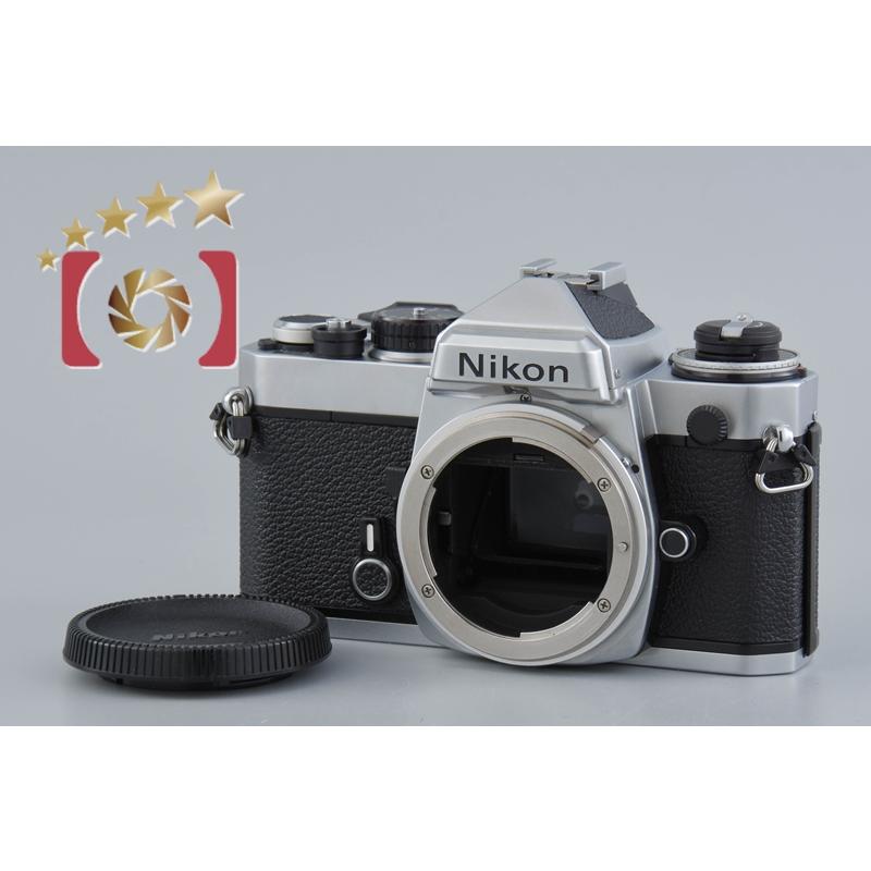 【中古】Nikon ニコン FE シルバー フィルム一眼レフカメラ : nikon-fe-sl-0126-2- : 中古カメラのファイブスターカメラ - 通販 - Yahoo!ショッピング