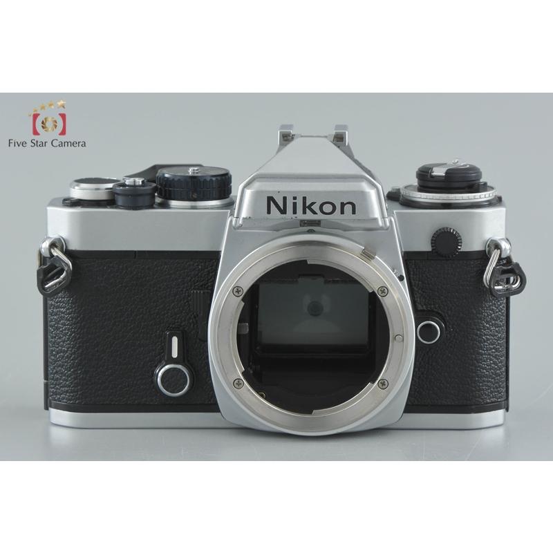 ニコン 【中古】Nikon FE シルバー フィルム一眼レフカメラ : 中古カメラのファイブスターカメラ - 通販 - Yahoo!ショッピング