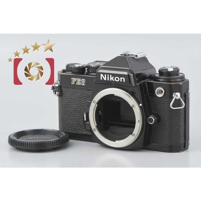 ニコン 【中古】Nikon FE2 ブラック フィルム一眼レフカメラ : 中古カメラのファイブスターカメラ - 通販 - Yahoo!ショッピング