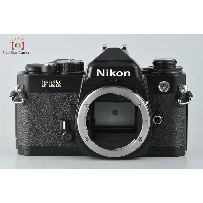 【中古】Nikon ニコン FE2 ブラック フィルム一眼レフカメラ : nikon-fe2-bk-1122-- : 中古カメラのファイブスターカメラ - 通販 - Yahoo!ショッピング
