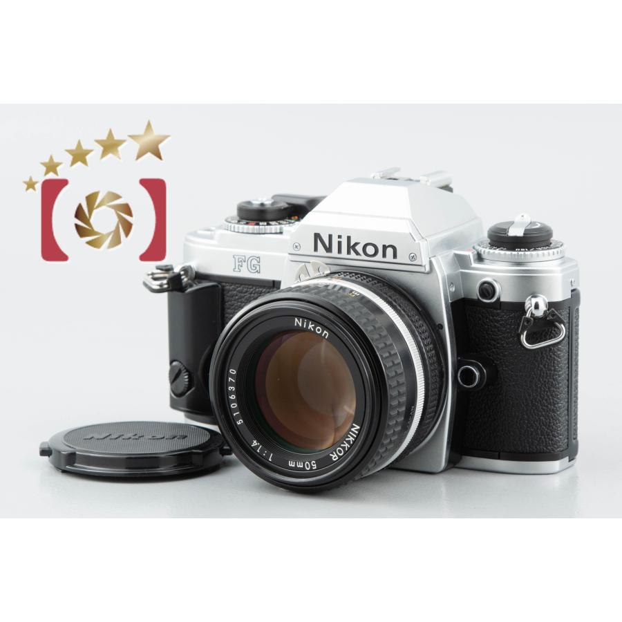 ニコン 【中古】Nikon FG シルバー + Ai-S NIKKOR 50mm f/1.4 : 中古カメラのファイブスターカメラ - 通販 ...