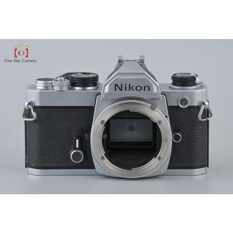 ニコン 【中古】Nikon FM 後期 シルバー フィルム一眼レフカメラ : 中古カメラのファイブスターカメラ - 通販 - Yahoo!ショッピング