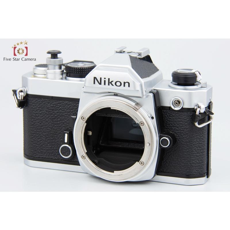 ニコン 【中古】Nikon FM 後期 シルバー フィルム一眼レフカメラ : 中古カメラのファイブスターカメラ - 通販 - Yahoo!ショッピング
