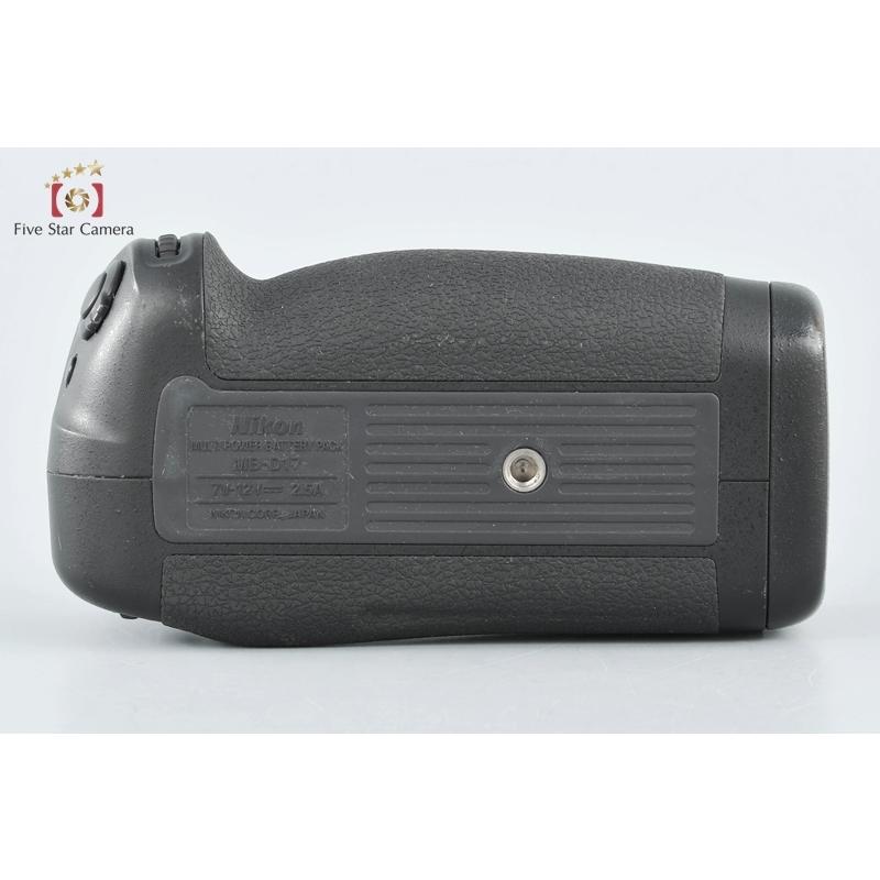 ニコン（Nikon） 【中古】Nikon マルチパワーバッテリーパック MB-D17 D500用 : 中古カメラのファイブスターカメラ ...