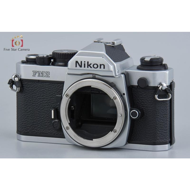 ニコン 【中古】Nikon ニューFM2 後期 シルバー + MF-16 データバック : 中古カメラのファイブスターカメラ - 通販 - Yahoo!ショッピング