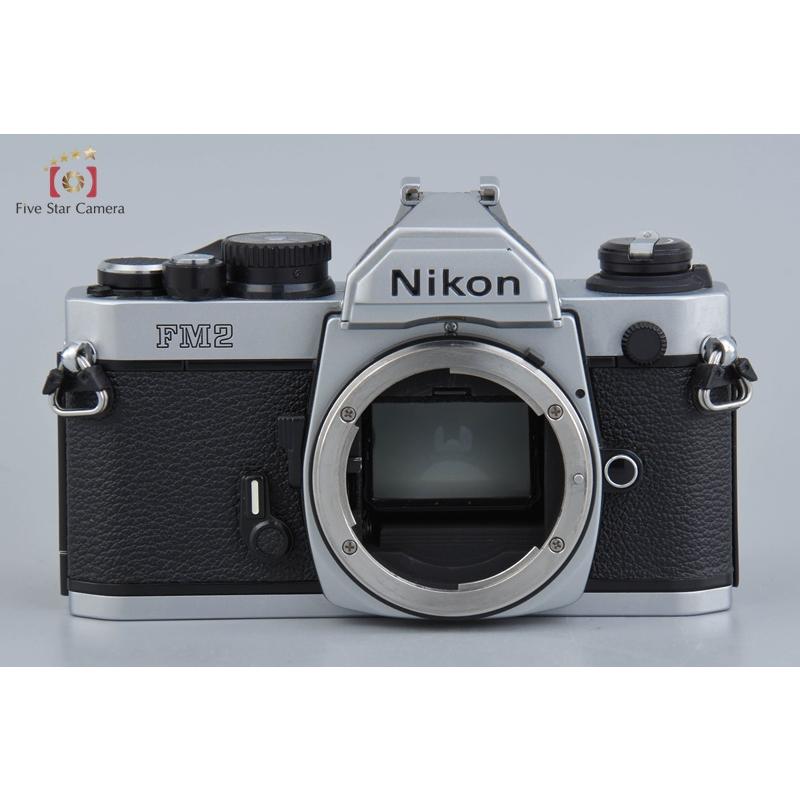 ニコン 【中古】Nikon ニューFM2 後期 シルバー + MF-16 データバック : 中古カメラのファイブスターカメラ - 通販 - Yahoo!ショッピング