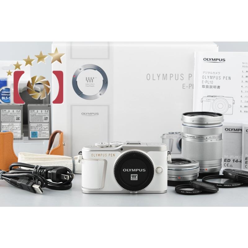 オリンパス 【中古】OLYMPUS PEN E-PL10 EZ ダブルズームキット シャッター回数僅少 元箱付き : 中古カメラのファイブスターカメラ - 通販 - Yahoo!ショッピング