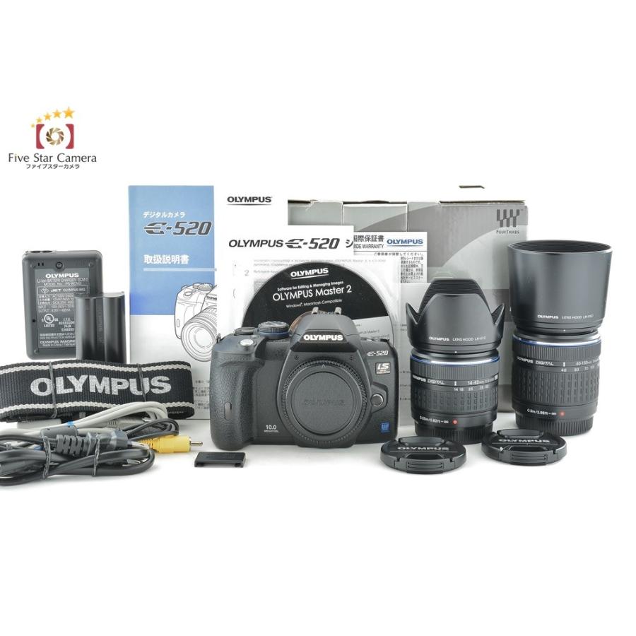 【中古】OLYMPUS オリンパス E-520 ダブルズームキット : olympus-e520-1442-40150-0616 : 中古カメラのファイブスターカメラ - 通販 - Yahoo ...