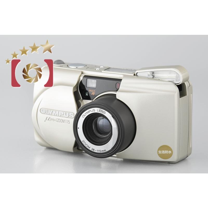 オリンパス 【中古】OLYMPUS μ[mju:] ZOOM 115 コンパクトフィルムカメラ : 中古カメラのファイブスターカメラ - 通販 ...