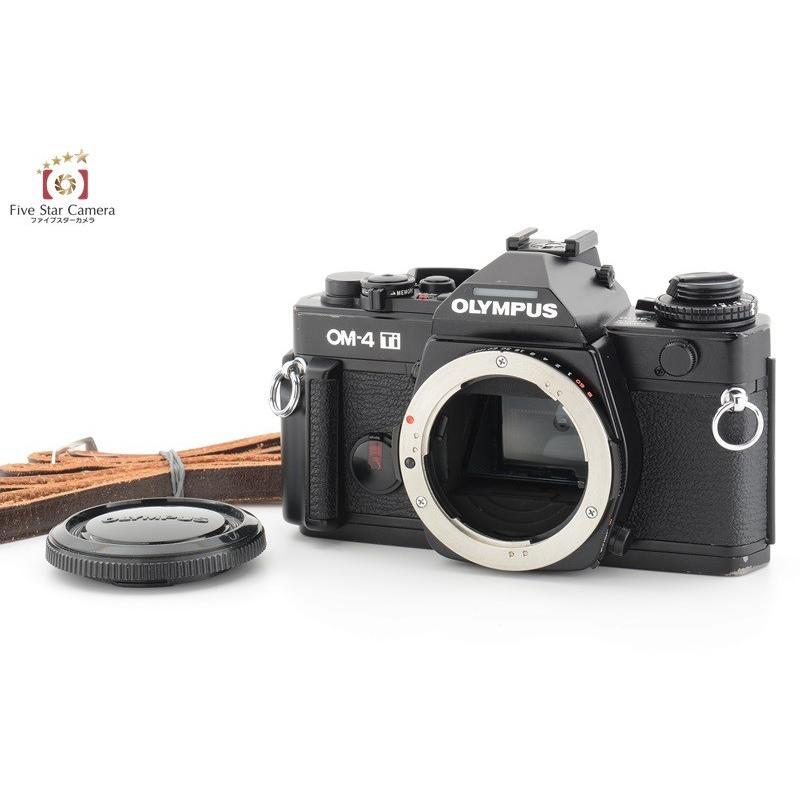 オリンパス 【中古】OLYMPUS OM-4Ti ブラック フィルム一眼レフカメラ : 中古カメラのファイブスターカメラ - 通販 ...