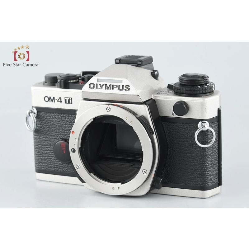 オリンパス 【中古】OLYMPUS OM-4Ti チタンカラー フィルム一眼レフカメラ : 中古カメラのファイブスターカメラ - 通販 ...