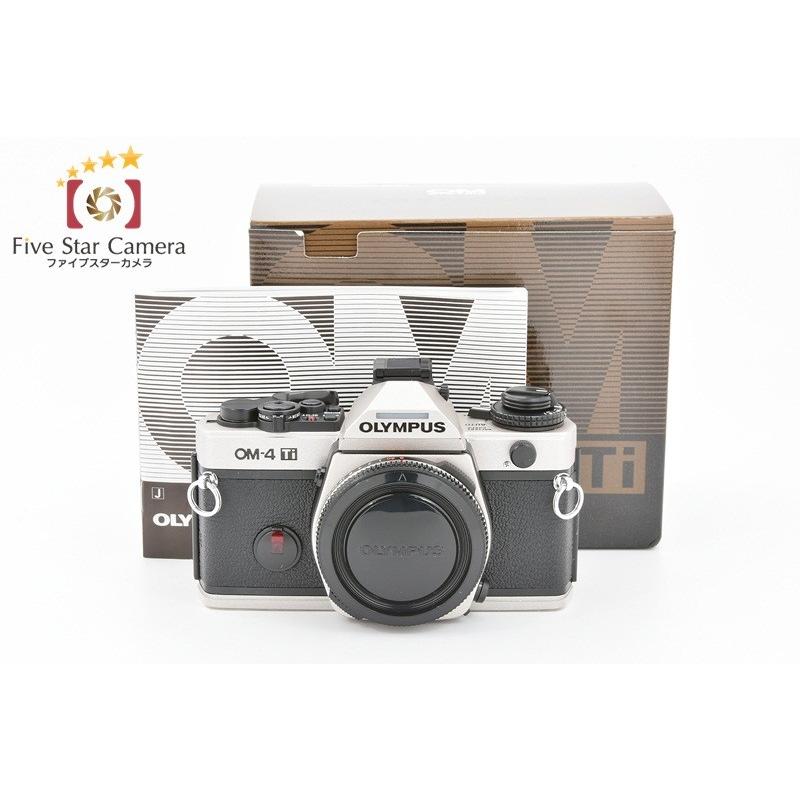 オリンパス 【中古】OLYMPUS OM-4Ti チタンカラー フィルム一眼レフカメラ : 中古カメラのファイブスターカメラ - 通販 ...