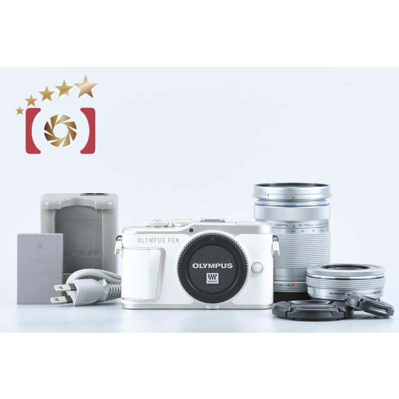 オリンパス 【中古】OLYMPUS PEN E-PL10 EZ ダブルズームキット ホワイト シャッター回数僅少 : 中古カメラのファイブスターカメラ - 通販 - Yahoo!ショッピング