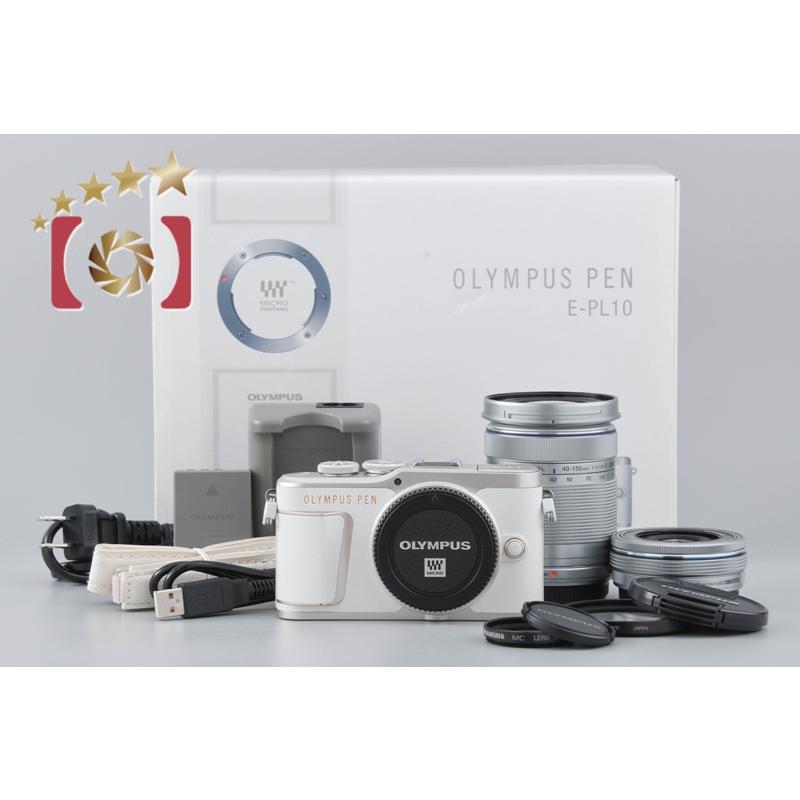 オリンパス 【中古】OLYMPUS PEN E-PL10 EZ ダブルズームキット ホワイト 元箱付き : 中古カメラのファイブスターカメラ - 通販 - Yahoo!ショッピング