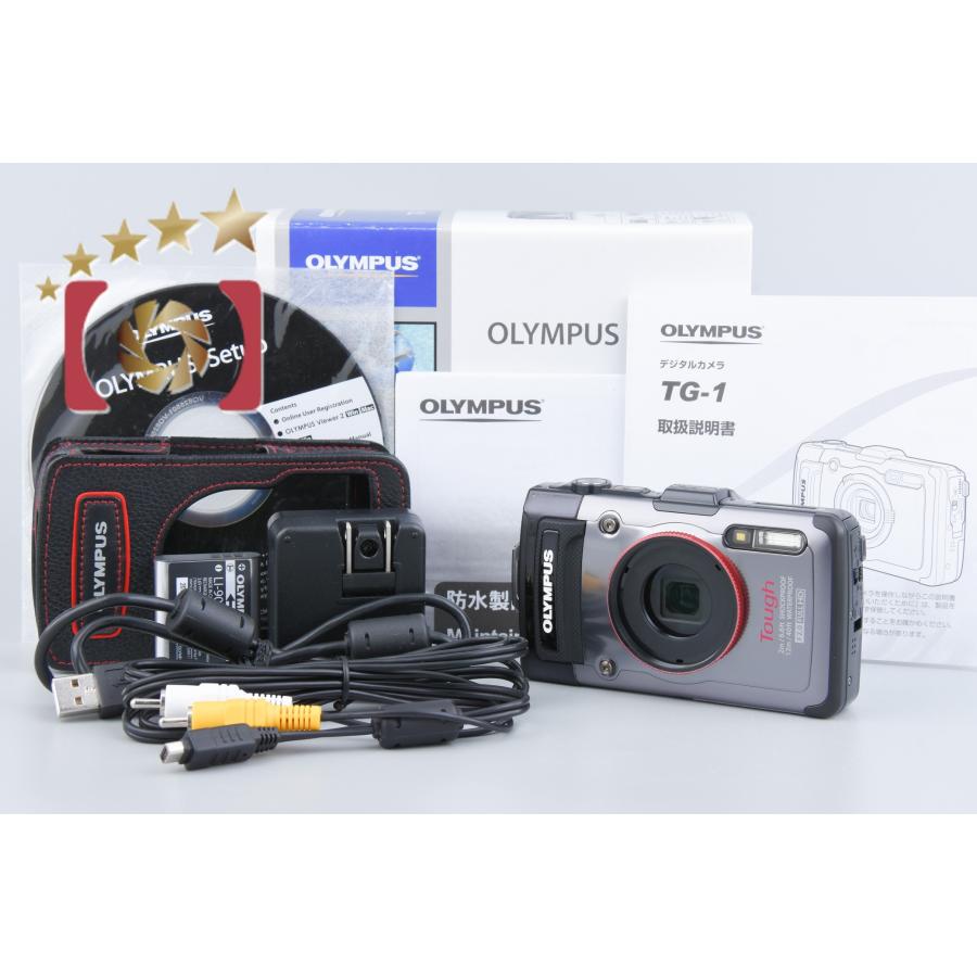 オリンパス 【中古】OLYMPUS TOUGH TG-1 シルバー コンパクトデジタルカメラ シャッター回数僅少 元箱付き : 中古カメラのファイブスターカメラ - 通販 - Yahoo!ショッピング