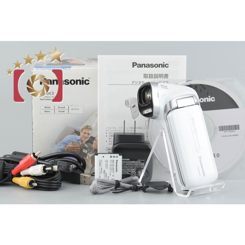Panasonic 【中古】Panasonic パナソニック HX-DC3 ホワイト デジタルムービーカメラ 元箱付き : 中古カメラの ...