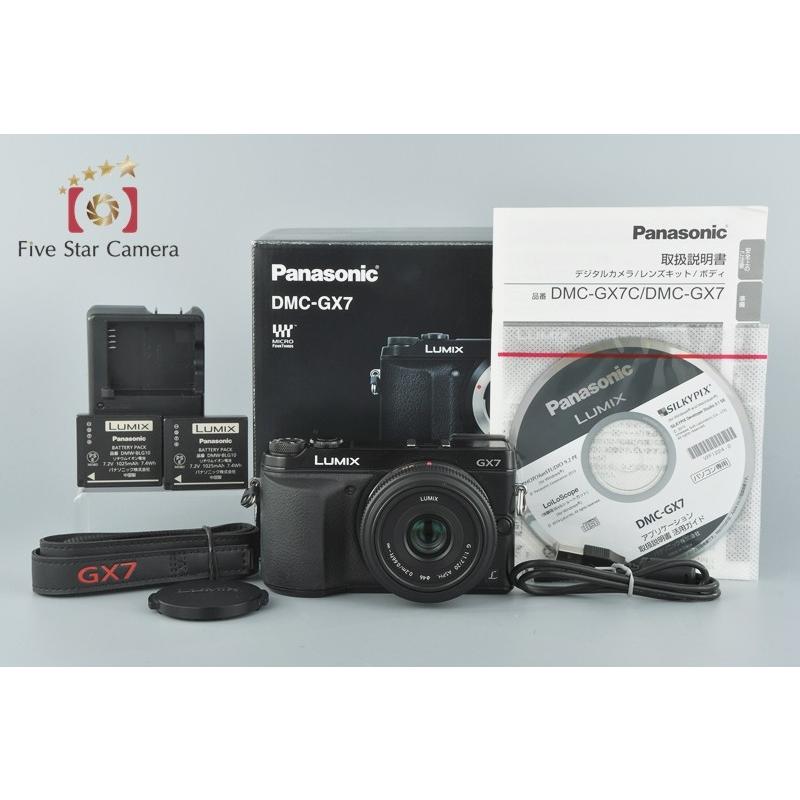 LUMIX 【中古】Panasonic パナソニック DMC-GX7 ブラック + G 20mm f/1.7 ASPH.H-H020 : 中古カメラのファイブスターカメラ - 通販 ...