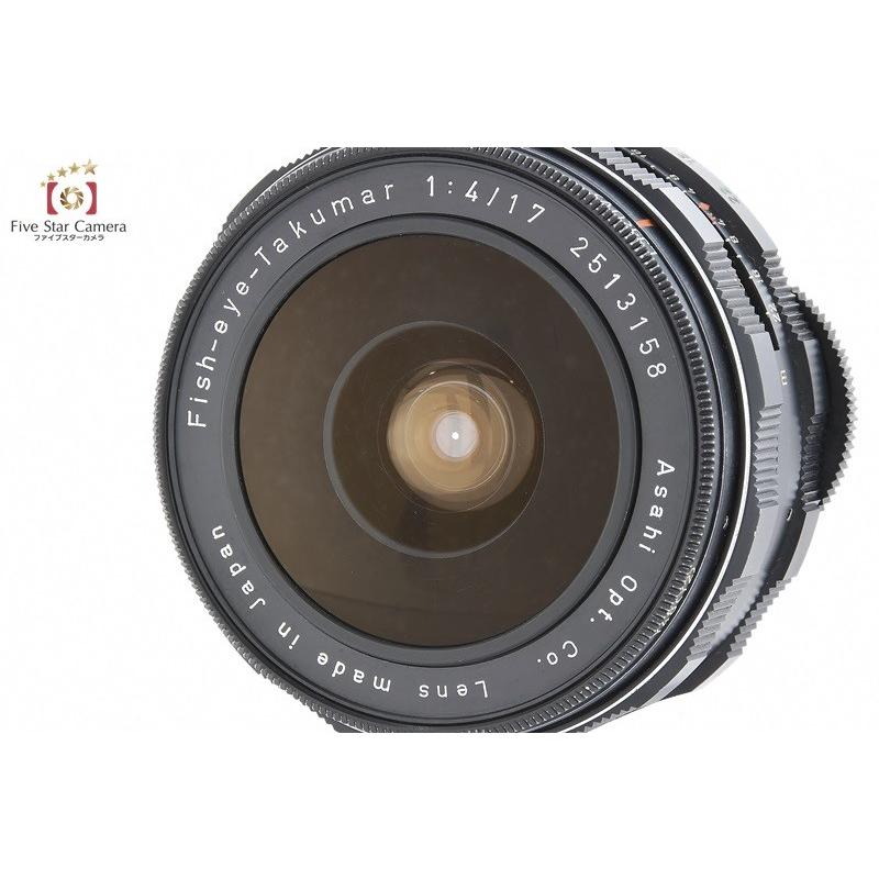 ペンタックス 【中古】PENTAX Fish-eye-Takumar 17mm f/4 M42マウントレンズ : 中古カメラのファイブスター ...